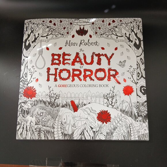 Other | The Beauty Of Horror A Goregeous Coloring Book By Robert Alan ...